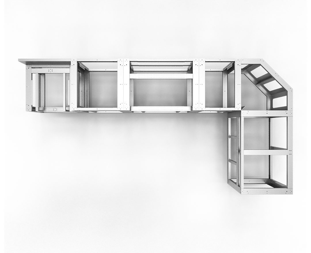 The Lexington Outdoor Kitchen Frame - Metal Outdoor Kitchen Frame Kit ...